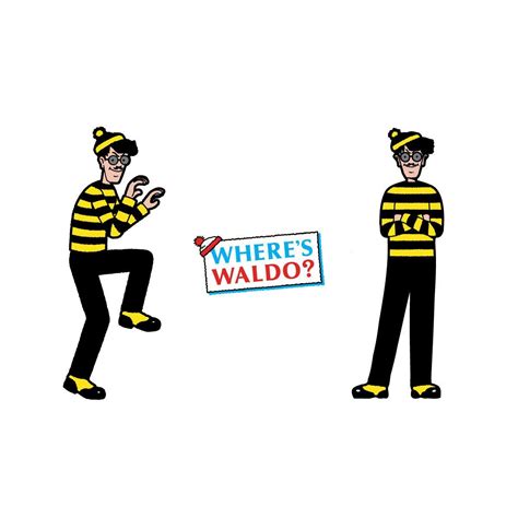 Sheet Of 5 Wheres Waldo Odlaw Minis Officially Licensed Nbc Unive