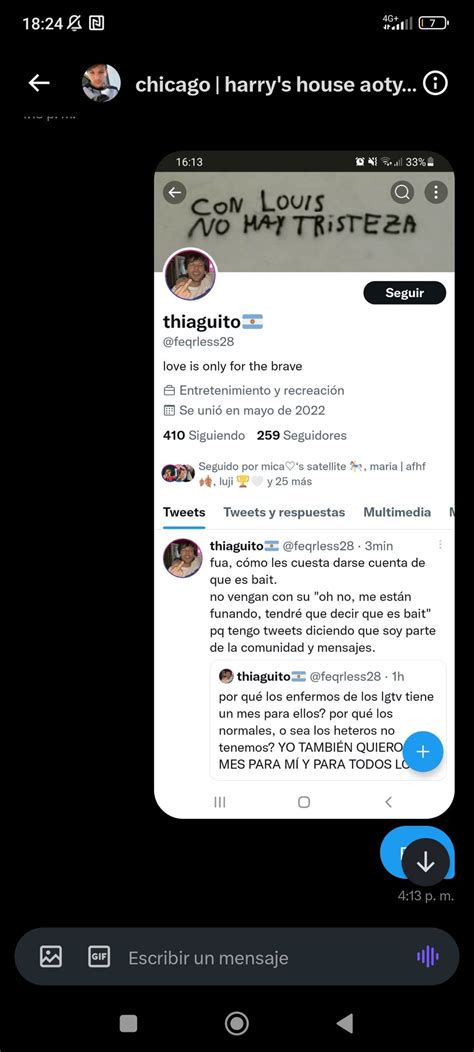 Lu Lvs Louis On Twitter Me He Metido A Decirle Una Cosa A Carlota Por Dm Y Mirad Lo