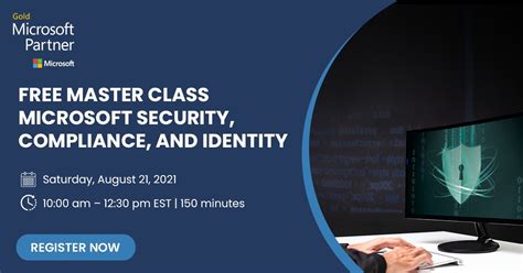 Netcom Learning On Linkedin Microsoft Security Compliance And Identity Master Class