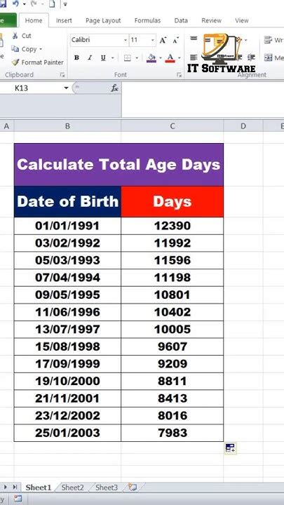 Use To Datedif Function In Excel 🔥 Excel For Fresher