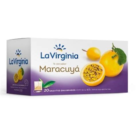 Te La Virginia Maracuya Sin Tacc X 20 Unid Superuno