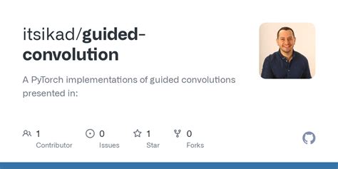 GitHub Itsikad Guided Convolution A PyTorch Implementations Of