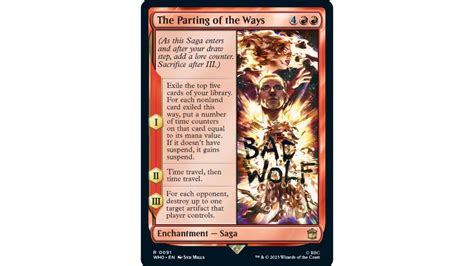 Mtg Doctor Who Spoilers Include Tardis And Tenth Doctor