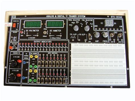 Analog And Digital Ic Trainer System Bts 303ad At ₹ 8500piece Analog Meters In Rangareddy Id