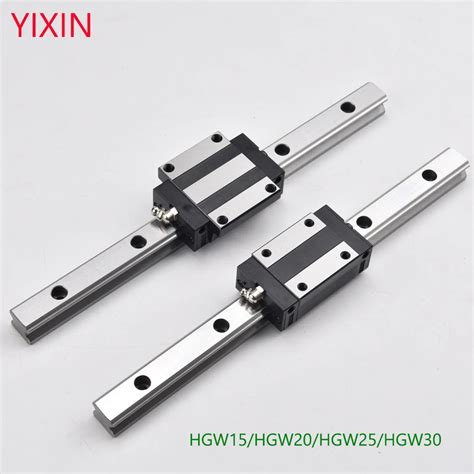 Hgw15 Hgw20 Hgw25 Hgw30 Heavy Linear Rail 1pc Hgw15 Linear 1pc Hgw15