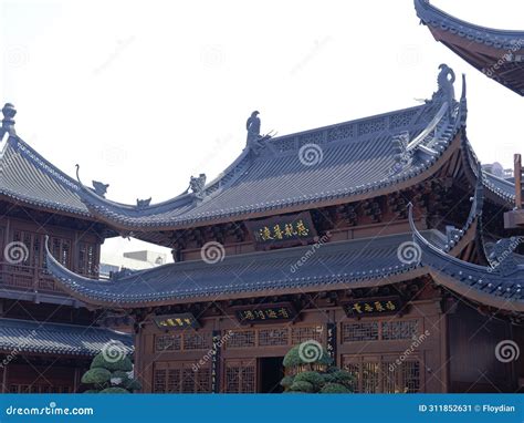 Jade Buddha Temple In Shanghai Stock Image Image Of China Large
