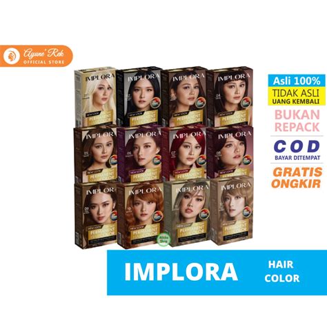Jual Implora New Permanent Hair Color Marimar Hair Color Semir Rambut Implora Semir Rambut