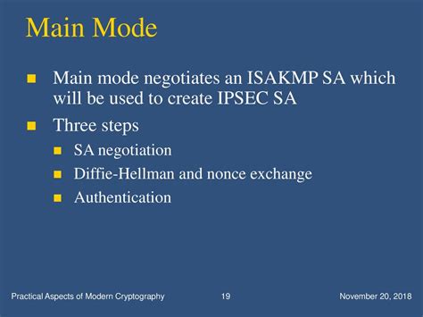 Practical Aspects Of Modern Cryptography Ppt Download