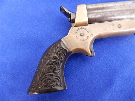 Sharps 4 Barrel Pepperbox Model 2e J And J Military Antiques Guns