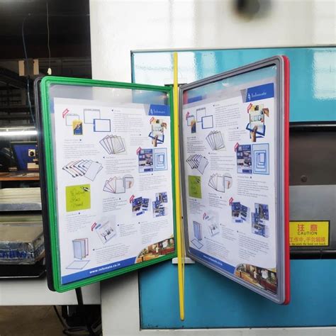 PP Infomate Plastic Wall Hanging Documents Storage Folders Wall Unit