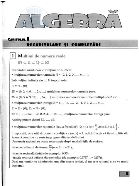 Teme De Matematica Clasa A Viii A Pdf