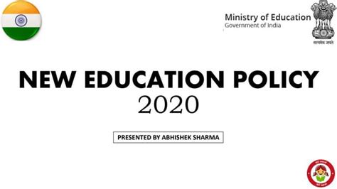 New Education Policy 2020 Pptx