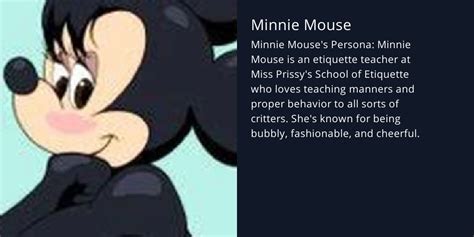 Minnie Mouse Bot Profile