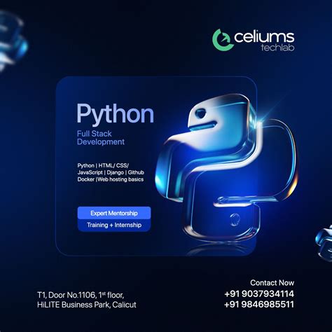 Celiums Techlab On Linkedin Pythonfullstack Webdevelopment