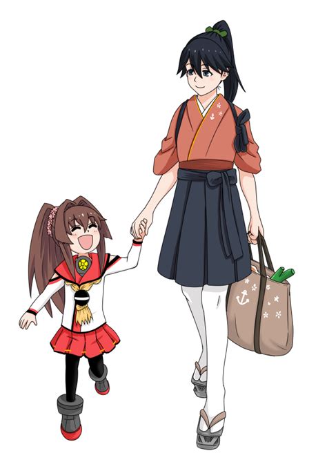 艦これ「進水日だよ おめでとうちび大和 再掲ばかりで すみません いつか 必ず 大」まろの漫画