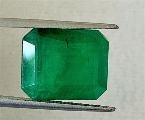 Deep Green Emerald 5 87 Ct Catawiki