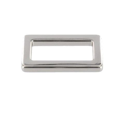 B7103 Nickel Plate Square Single Loop Solid Brass Ll Multiple Sizes