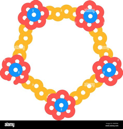 Molecular Structure Color Icon Vector Illustration Stock Vector Image And Art Alamy
