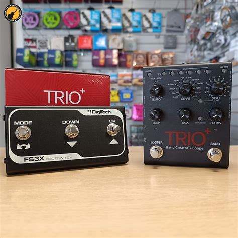 DigiTech Trio Plus Band Creator With FS3X Footswitch Reverb