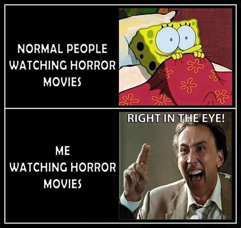 I Tend To Smile When Watching Horror Movies Does That Make Me Weird