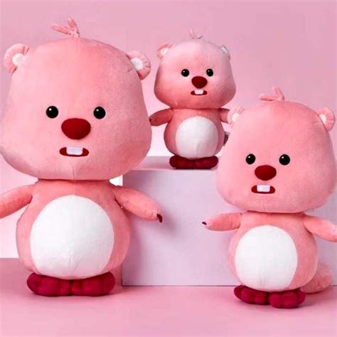Cute Loopy Doll With Glasses Plush Toys Doll Soft Pororo Character