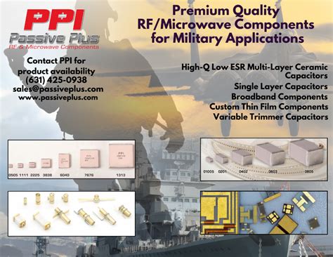 Quality Passive Components For Military Applications