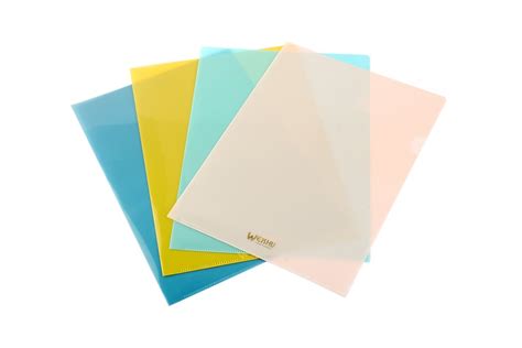 Colorful L Shape Folder Weishu