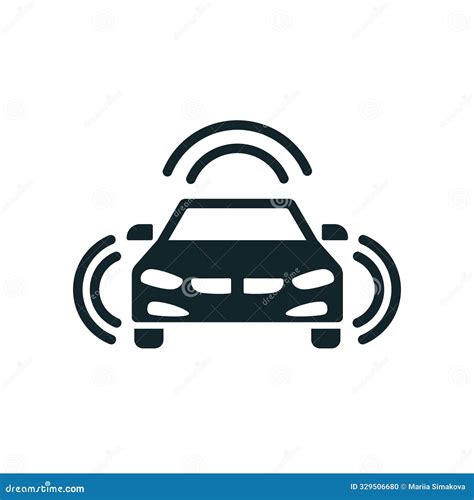 Autonomous Self Driving Vehicle Using Artificial Intelligence Icon