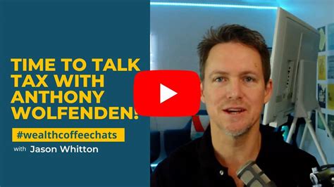 Time To Talk Tax With Anthony Wolfenden Positive Real Estate
