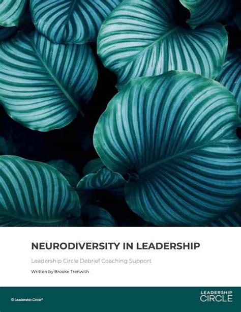 Embracing Neurodiversity A Guide For Leadership Coaches Leadership