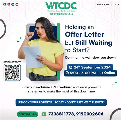 rohit vijayan on linkedin vytcdc tcdc skillup stayahead careerprep webinaralert futureready…