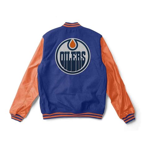 Edmonton Oilers Wool Varsity Jacket Get Varsity Jackets