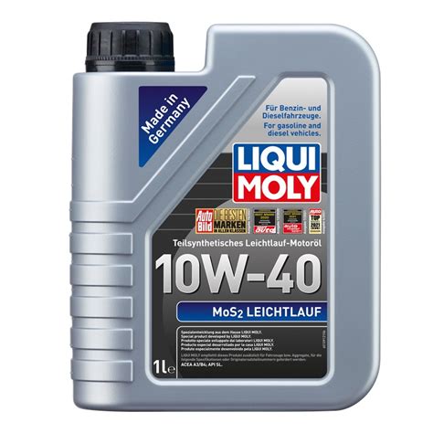 Mos2 Leichtlauf 10w 40 Liqui Moly Paraguay