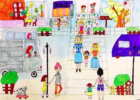 平安家庭绘画大赛平安家庭绘画图片大山谷图库