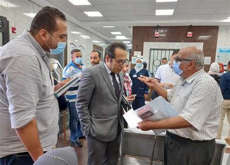 مدير العامة للرعاية الصحية بالإسماعيلية يتفقد سير العمل بالمراكز