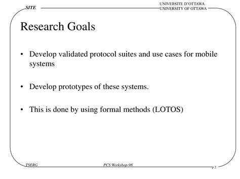 Ppt Prototyping And Validation Of The General Packet Radio Service A