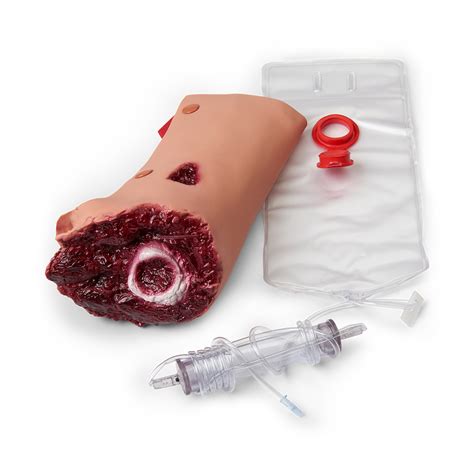 Leg Amputation Wound For Accident Simulation Kit Sem Trainers