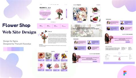 Kawodya Arachchige On Linkedin Uiuxdesign Figma Webdesign Flowershop Designinspiration Ux