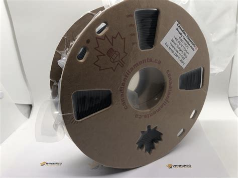 Black Petg Filament Canadian Filaments Winnipeg Prototyping