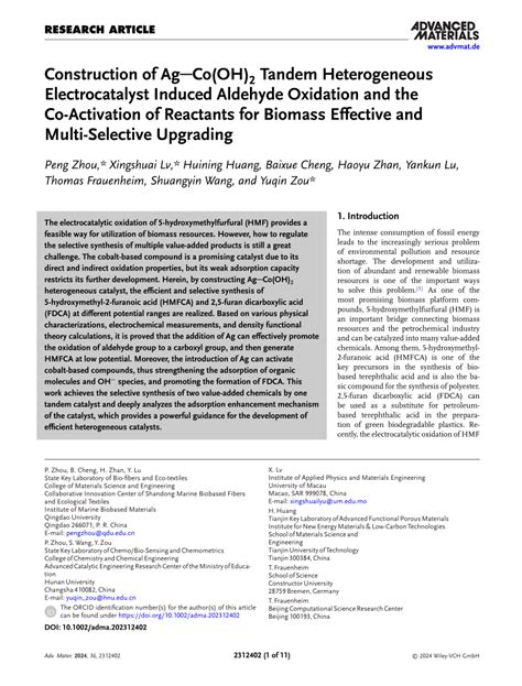 Construction Of Ag─cooh2 Tandem Heterogeneous Electrocatalyst Induced