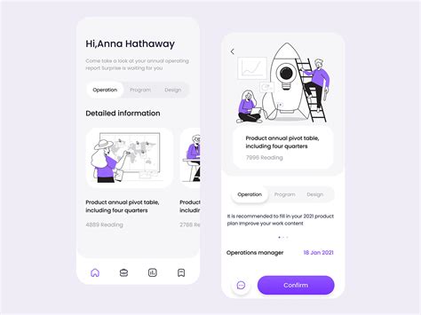 Report Summary App On Behance