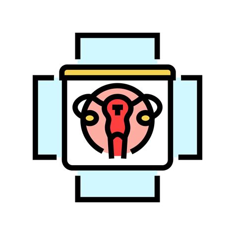Menstrual Health Gynecologist Color Icon Vector Illustration 32517005