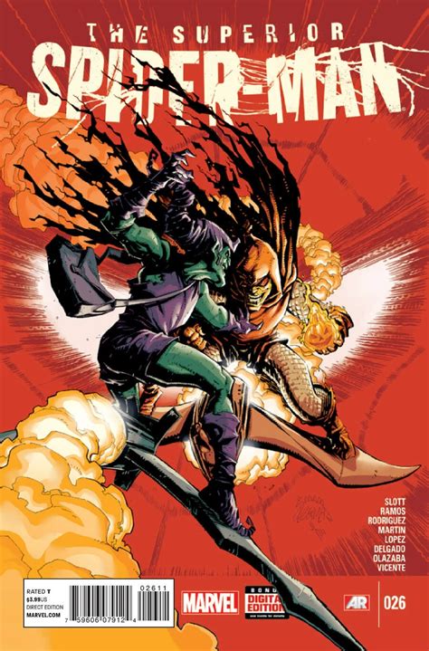 Superior Spiderman Vs Green Goblin
