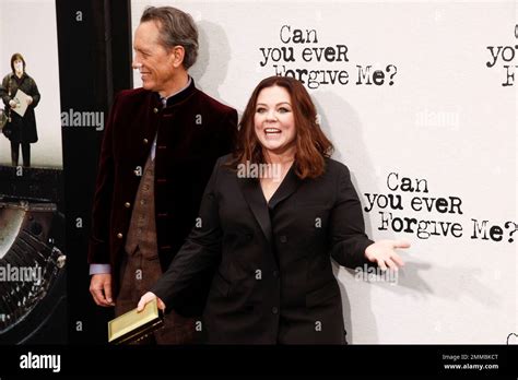 Richard E Grant Left And Melissa Mccarthy Right Attend The