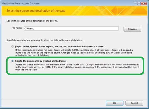 Vba Get Access Db Filename With Fileopendialog Then Run Query Against