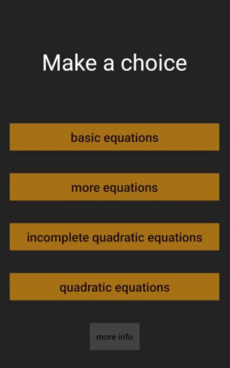 Equations Exercise Apk For Android Download