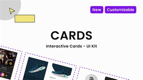 Interactive Cards Ui Kit 🎴 Figma