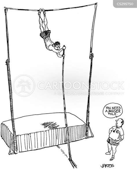 Pole Vaulter Cartoons And Comics Funny Pictures From Cartoonstock