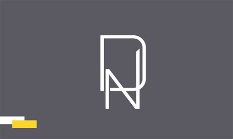 Alphabet Letters Initials Monogram Logo Nd Jdn N And D 16597059