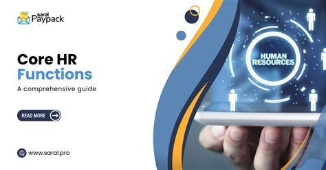 Core Hr Functions A Comprehensive Guide